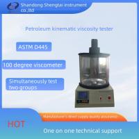 China Temp Control Accuracy ±0.1℃ Petroleum Kinematic Viscosity Tester Power 1800w for sale