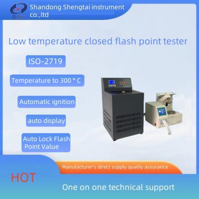 China ISO2719 Low Temperature Closed Flash Point Tester Compressor Refrigeration for sale