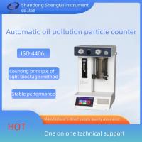 China Automatic Oil Particle Counter Oil Industry Classic Methods NAS1638 And ISO4406 for sale