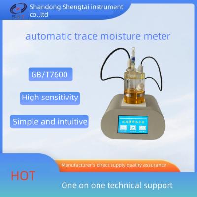 China Automatic Transformer Oil Moisture Tester SH103A Meter Karl Fischer Moisture Tester for sale