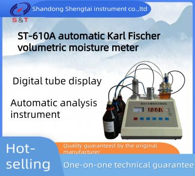 China ST-610A Automatic Karl Fischer Volumetric Moisture Meter The Ultimate Moisture Detection Instrument for Various Industries for sale