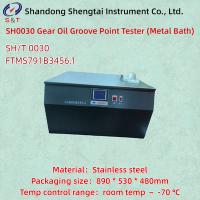China SH0030 Vehicle Gear Oil Groove Point Tester SH0030 Metal Bath SH/T 0030 Room Temp ～ -70 ℃ for sale