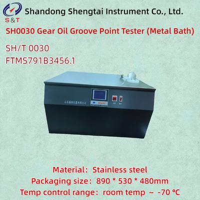 China SH0030 Vehicle Gear Oil Groove Point Tester SH0030 Metal Bath SH/T 0030 Room Temp ～ -70 ℃ for sale
