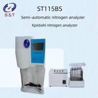 China Semi Automatic Feed Testing Instrument Kjeldahl Nitrogen Analyzer For Feed Food Grain for sale