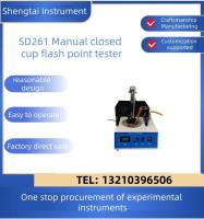 China Transformer Oil Cold Pressed Oil Flash Point SD261 Closed Cup Flash Point Apparatus for sale