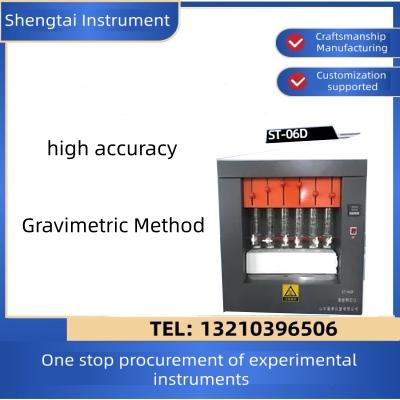 China Gravimetric Method Feed Crude Fat Analyzer ST-06 Soxhlet Extraction Principle for sale