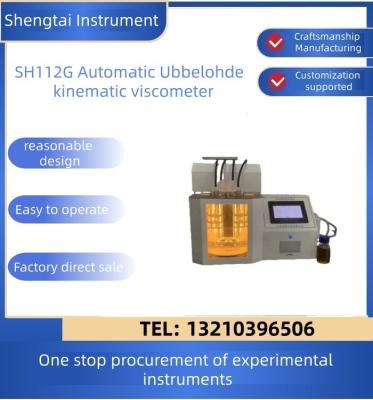 China ASTM D445 SH112G Fully Auto Kinematic Viscosity Tester For Oil Polymer Dilute Solutions for sale