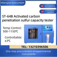 China ST-64B Activated Carbon Sulfur Penetration Capacity Tester 0–10% Measurement Range Blue Color for sale