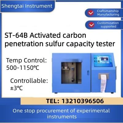 China ST-64B Activated Carbon Sulfur Penetration Capacity Tester 0–10% Measurement Range Blue Color for sale