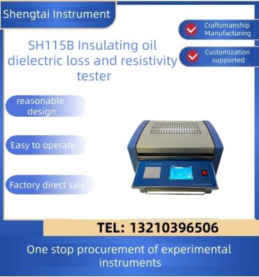 China SH115B Transformer Insulating Oil Tester Electrical Resistivity Meter Insulation Oil Tester for sale