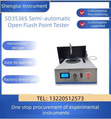 China ASTM D92 LED screen SD3536S Semi-automatic Open Flash Point Tester for sale