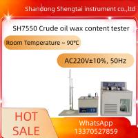 China SH7550 Crude Oil Wax Content Tester ASTM D6560 4-Hole Refrigeration High Precision Digital Thermostatic Control for sale