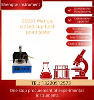 China SD261 70ml Sample Manual Closed Flash Point Tester ASTM D93 Heating Rate 1-12 ℃/Min for sale