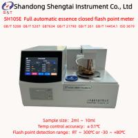 China ASTM D93 Automatic Flash Point Meter with 7-inch Touch Screen, 2ml-10ml Sample Size, and ±0.1℃ Temp Control Accuracy for sale