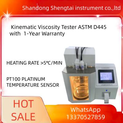 China New Digital Display Pinckevitch High Accuracy Kinematic Viscosity Tester ASTM D445 with  1-Year Warranty for sale