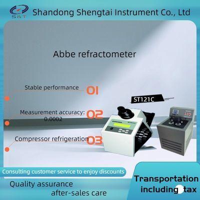 China Digital Abbes Refractometer Temp 0 ～ 50℃ Brix 0% - 95% Compressor Refrigeration ST121C for sale