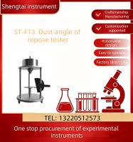 China ST-F13 Dust Angle of Repose Tester Designed for Determining Angle of Repose of Dust Using Injection Limited Bottom Method for sale