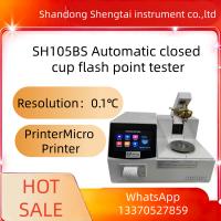 China SH105BS Automatic Closed Cup Flash Point Tester ASTM D93 Electronic Ignition Pressure Correction for sale