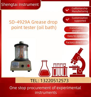 China ASTMD566 Double Hole SD-4929A Lubricating Oil Testing Equipment Drip Hole 28mm Oil Bath for sale