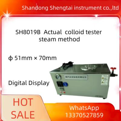 China SH8019B Steam Method Existent Gum Tester ASTM D381 3-Hole Metal Bath Fast Uniform Heating for Jet Fuel Test for sale