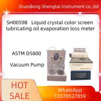 China SH0059B Lube Oil Evaporation Loss Meter LCD Touchscreen Auto Calculation ASTM D5800 Compliant for sale
