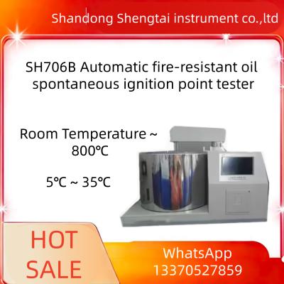 China SH706B Full-Auto Fire-Resistant Oil Ignition Tester DL/T706 ±1℃ Accuracy for sale