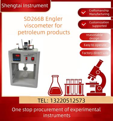 China SD266B Petroleum Product Engler Viscometer ASTM D1665 PID Temp Control Desktop Computer for sale