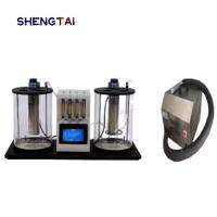China SH126B LCD Foam Tester Dual Bath Oil Foam Characteristic Detector ASTM D892 Lubricant Foam Performance Test for sale