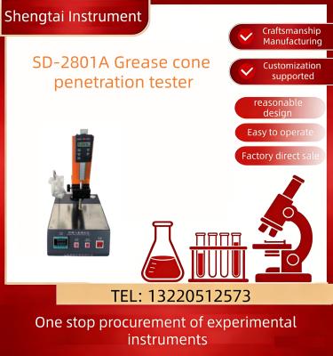 China GB/T269 Standard Lubricating Grease Cone Penetration Tester SD2801A High Accuracy for sale