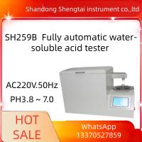 China SH259B Fully‑Automatic Water‑Soluble Acid Tester Transformer Turbine Oil pH Detection Instrument for sale