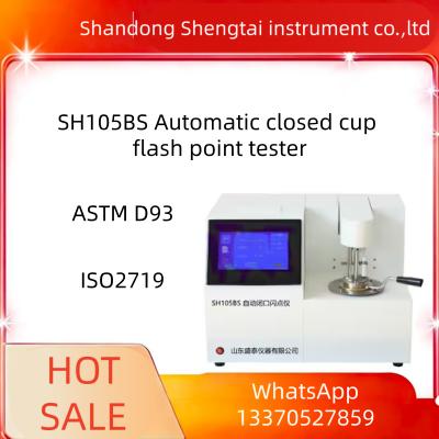China SH105BS Automatic Closed‑Cup Flash Point Tester Pensky‑Martens Instrument Petroleum Oil Test ASTM D93 for sale