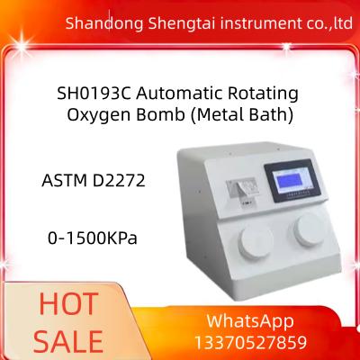 China SH0193C Automatic Rotary Oxygen Bomb Metal Bath of Oil Oxidation Stability for sale