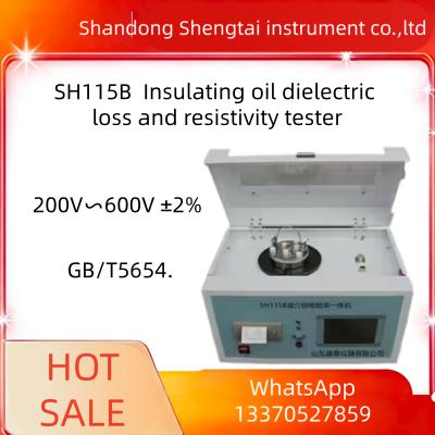 China SH115B Insulating Oil Dielectric Loss Resistivity Tester Liquid Insulating Medium Performance Detection Analysis for sale