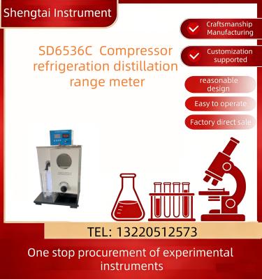 China SD-6536C Manual Petroleum Distillation Analyser ASTM D86 Compressor Refrigeration for sale