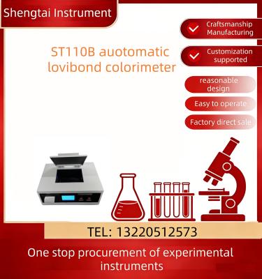 China Edible oil color detection ST110B automatic liquid crystal Lovibon colorimeter RGB color recognition method for sale