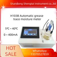 China SH103B Automatic Grease Trace Moisture Meter Karl‑Fischer Coulombtitration for Petroleum Chemical for sale