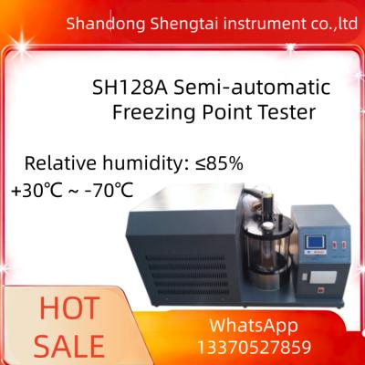 China SH128A Semi‑automatic Freezing Point Tester Engine Coolant Aviation Kerosene Freezing Point Detection for sale