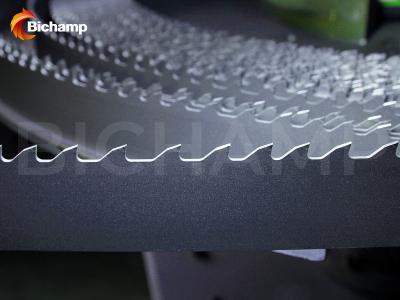 China Titanium General Purpose Bandsaw Blade Triple Chip Smooth Surface Finish for sale