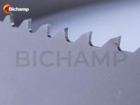China CB-PRO Multi-Chip Carbide Bandsaw Blade 27mm to 80mm for Hard Metals for sale