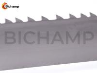 China Solid Large Carbide Tooth Bandsaw Blade Multi Chip 67mm Maximum for sale
