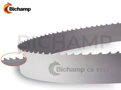 China Multi Chip Carbide Bandsaw Blade 41mm 54mm 67mm 80mm Stainless Steel Cutting for sale