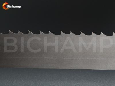 China DTCUT M51 HSS Bi-Metal Band Saw Blade 1-1.5 TPI for Large Hardened Alloy Steels for sale