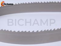 China 34mm Aluminum Cutting Bandsaw Blade Multi Chip Teeth Non Set for sale
