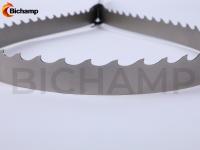 China Carbide Wood Cutting Bandsaw Blade Triple Chip Non Set 34x1.10mm for Hard Wood for sale