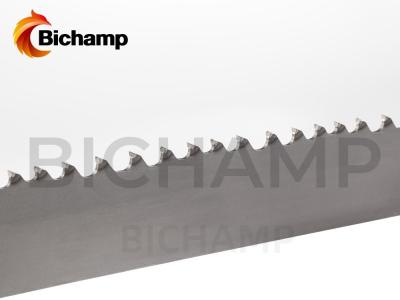 China Unset Carbide Coated Band Saw Blade Multipurpose Triple Chip Teeth for sale
