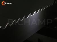China Versatile Coated Band Saw Blade Laser Welded Triple Chip Set for sale