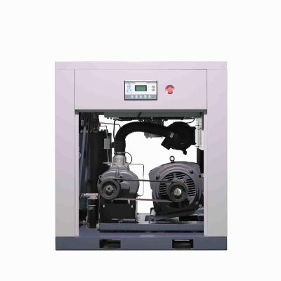 China Electric Industrial Fixed Speed Belt Driven Screw Air Compressor 5.5kw - 55kw for sale