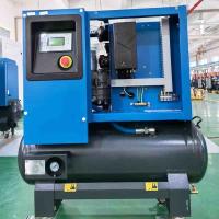 China Jufeng Single-Phase 220V Permanent Magnet Variable Frequency Screw Air Compressor with Air-Cooled Cooling Method for sale