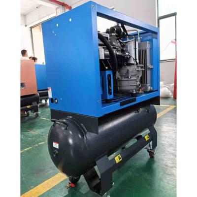 China JD-3AT-JD-12AT Single Phase Screw Compressors 3HP 5HP 6HP 7HP 10HP 12HP for sale