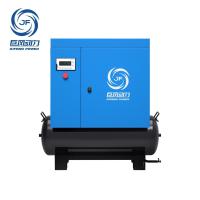 China 65-75 dB A Noise Level Single Phase Portable Screw Air Compressor with 110V/220V Voltage and 200-700 L/min Displacement for sale